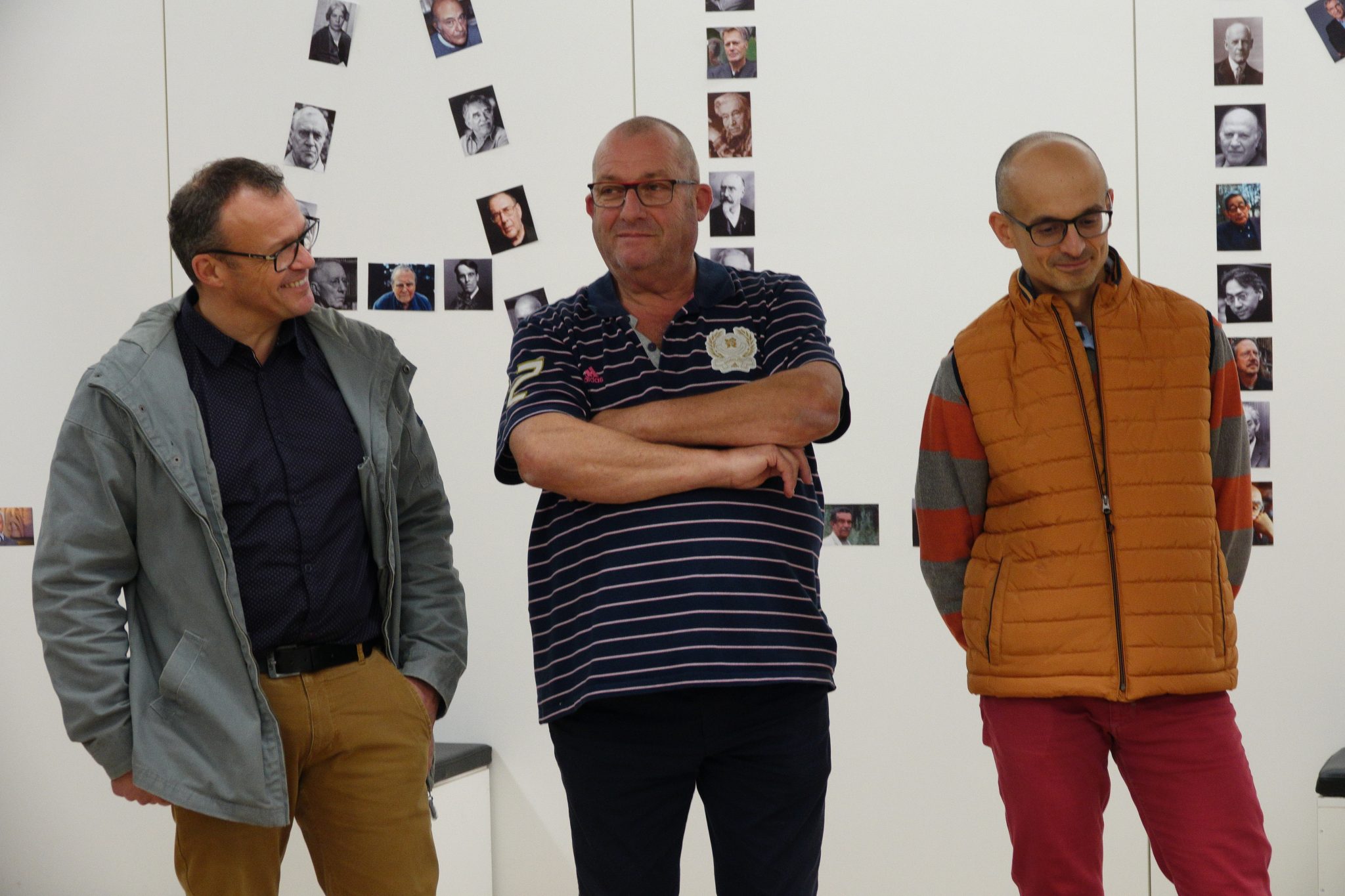 Opening of Eric Calmels exhibition - Saint-Just Humour